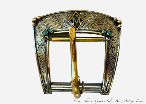 The Kaycee Back Cinch Buckles - Champion's Choice Silver - Hand Crafted ...