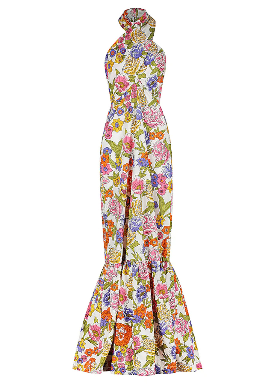 Swf Crossover Halter Maxi Dress Spring Monkees Of Mount Pleasant
