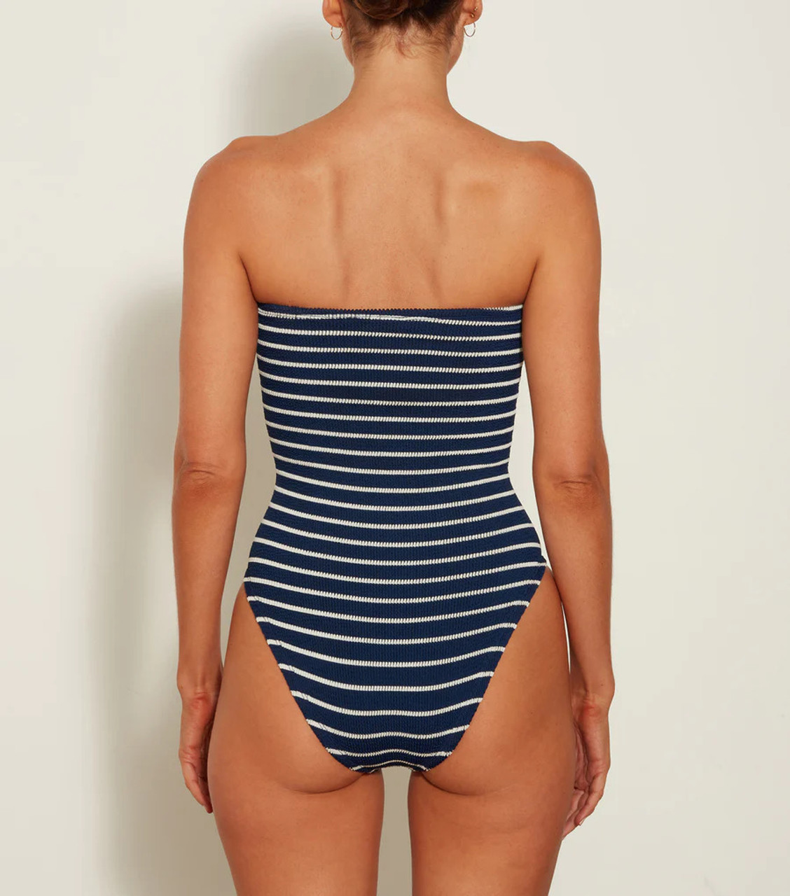 Hunza G Brooke One Piece, Navy White - Monkee's of Mount Pleasant Hunza G Brooke One Piece, Navy White - Monkee's of Mount Pleasant