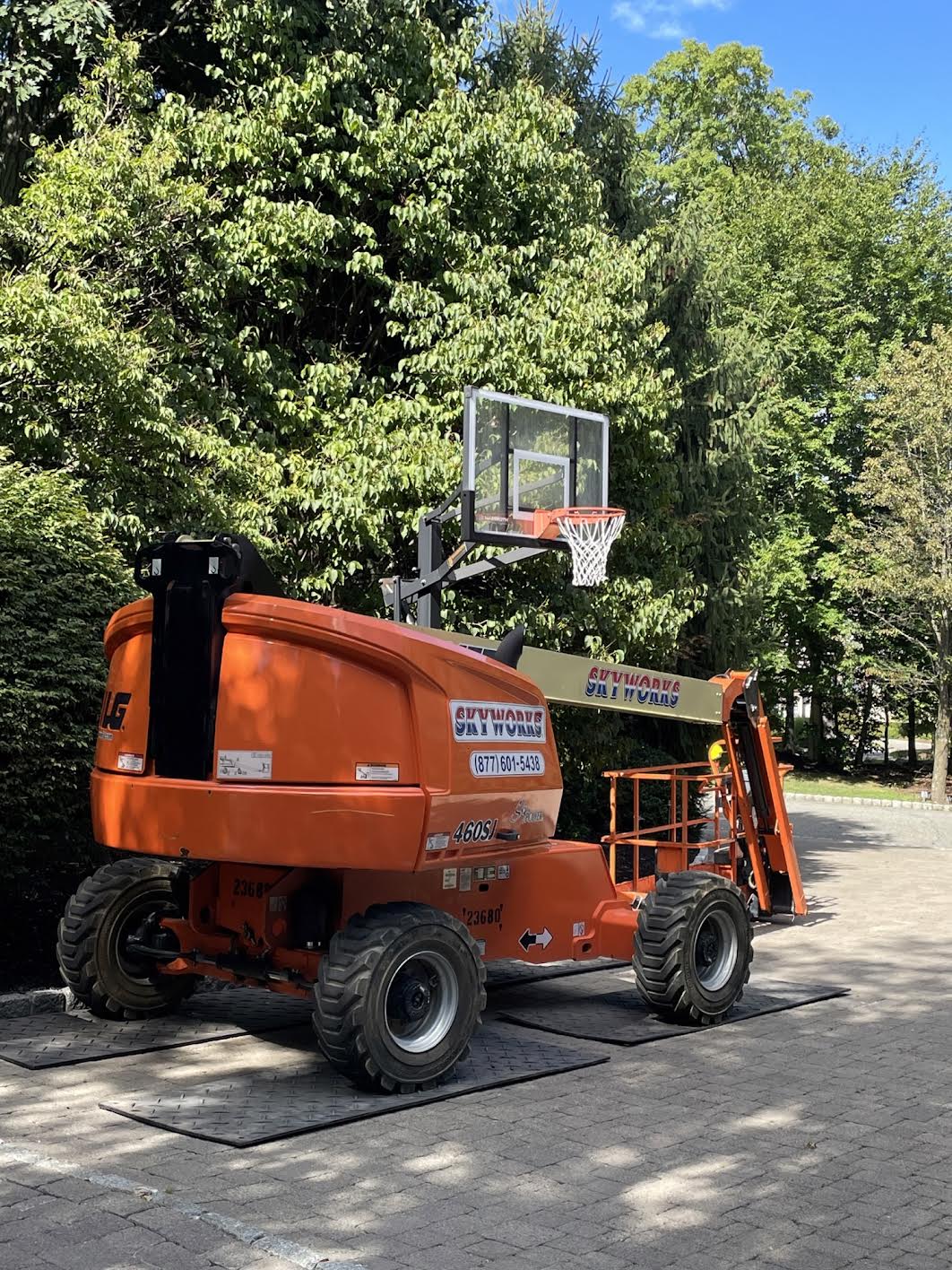 Chimney Pot Crane Installation - Chimney Pot