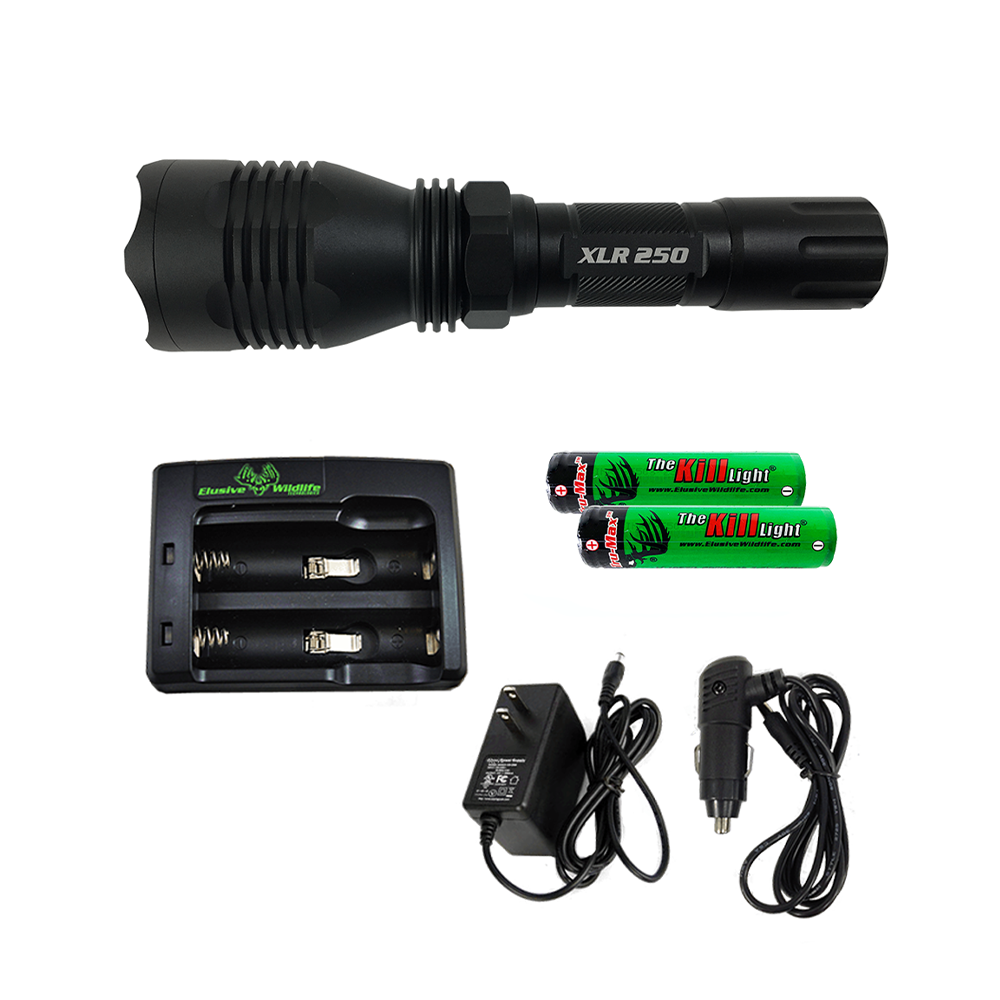 Kill Light XLR 250 Flashlight Package - Elusive Wildlife Technologies