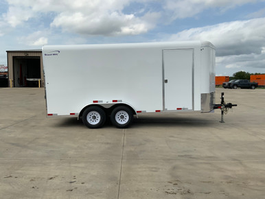 2026 SHARP 7 X 16 ENCLOSED 6K AXLE UPGRADE