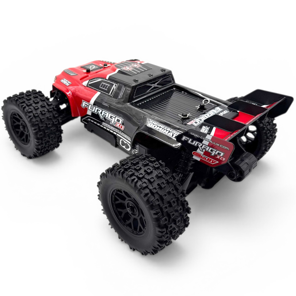 Team Corally Furago XD 4WD 2S Small Scale, RTR Monster Truck, Red ...