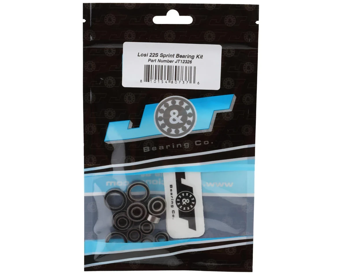 J&T Bearing Co. Losi 22S Sprint Ball Bearings Kit (Endurance) - Small ...