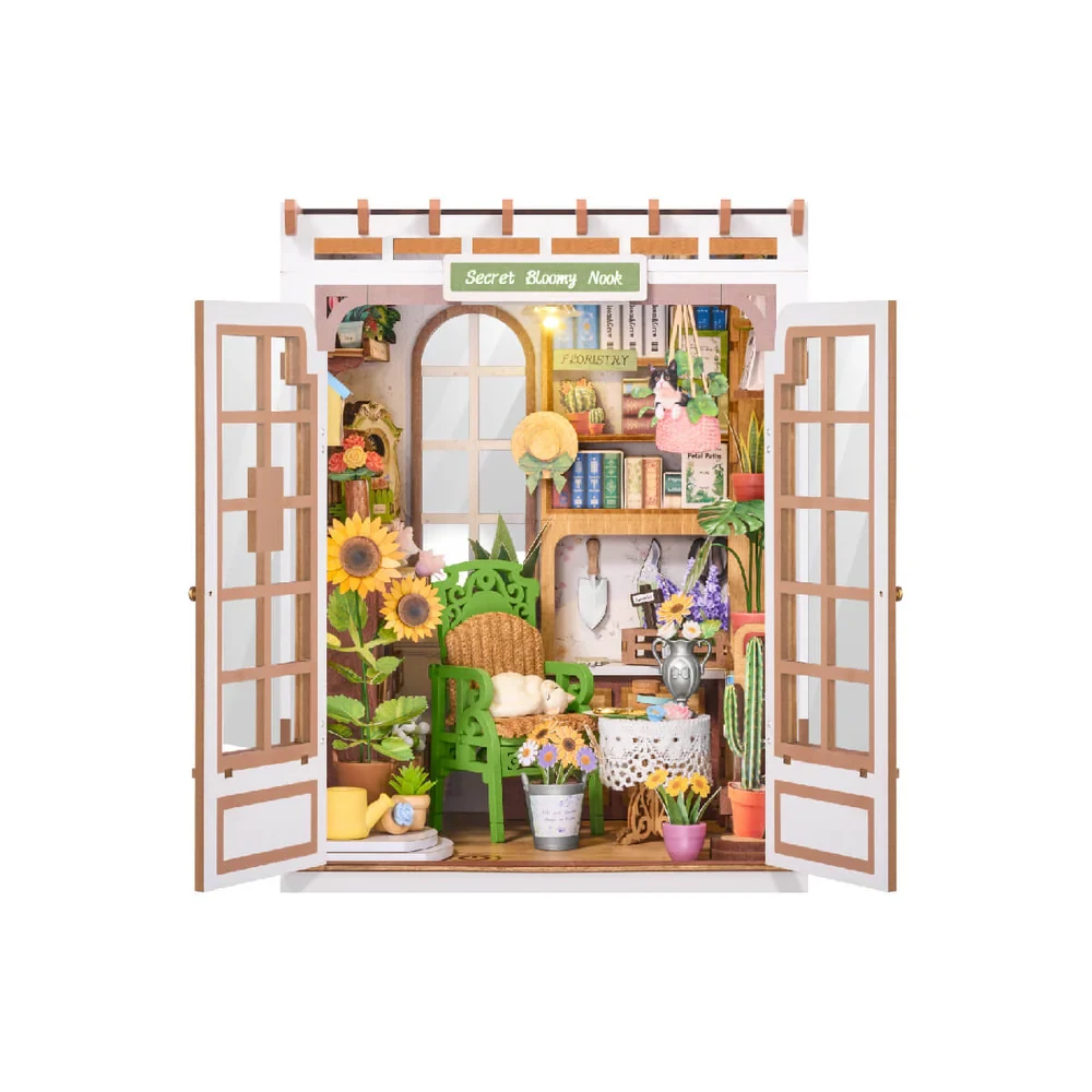 Rolife Secret Bloomy Nook DIY Book Nook TGE04 - Small Addictions RC