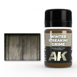 AK Interactive Streaking Grime For Winter Vehicles - Small Addictions RC