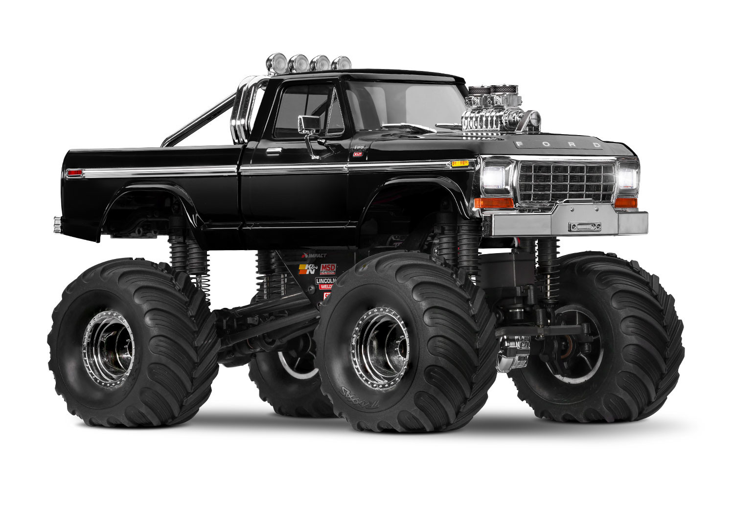 Traxxas TRX-4MT Ford F-150 Monster Truck Black - Small Addictions RC