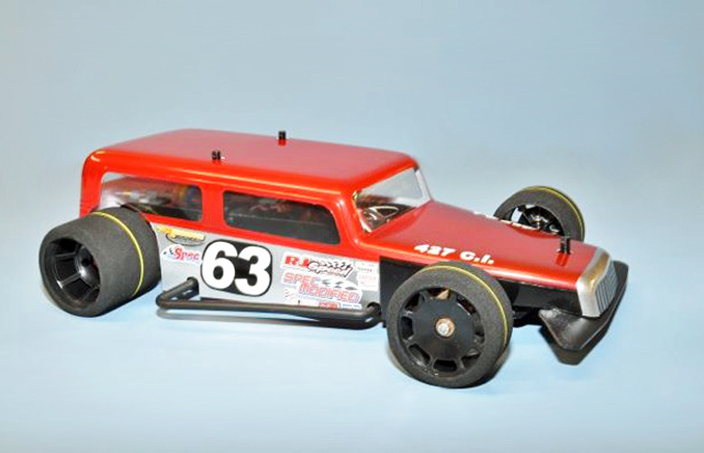 RJ Speed 1/10 Classic Modified Sedan Body 2014 Clear (RJS1063)