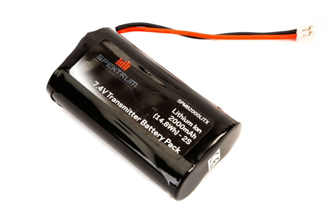 Spektrum 2000mAh Transmitter Battery: DX9, DX7S, DX8 (SPMB2000LITX)