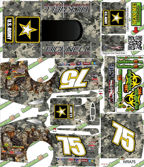 Wrap Addicts 13 Navy Mudboss Wrap Small Addictions Rc