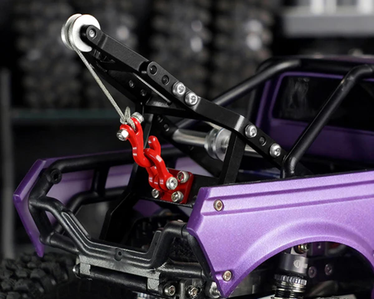 Injora INJS2065-360-194BK Axial SCX24 1/24 Tow Truck Crane Kit ...