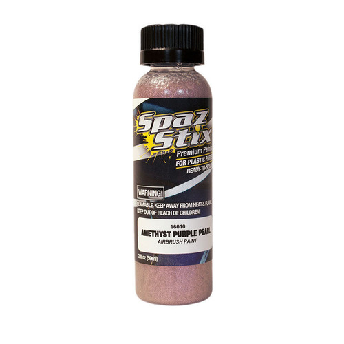 Spaz Stix Amethyst Purple Pearl Airbrush Paint 2oz (SZX16010)