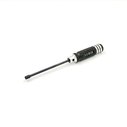 1RC Racing 3.0mm Hex Socket Driver, Mini Handle, Black (1RC8802)