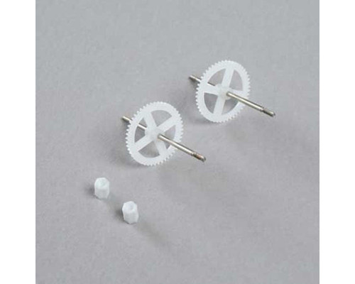 Eflight Prop Shaft with Gear (2): Vapor/Night - Small Addictions RC