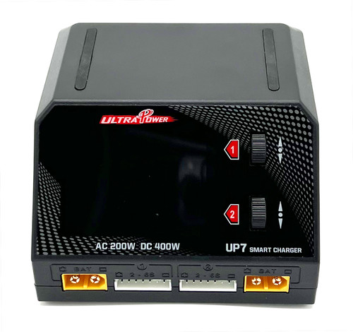 UltraPower UP7 AC 200W / DC 400W Dual Port Multi-Chemistry Smart ...