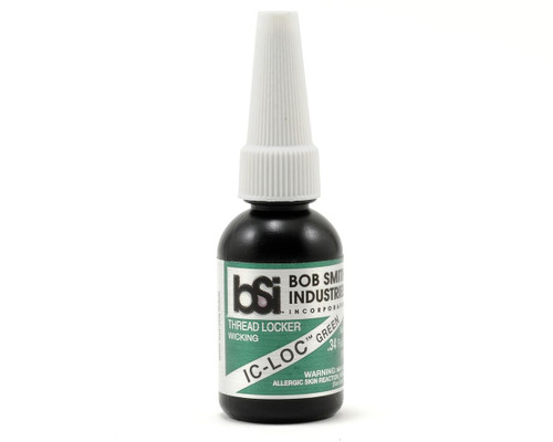 BSI IC-LOC Green Wicking Thread Lock 1/3 oz. - Small Addictions RC
