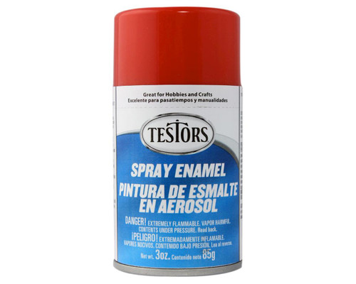 Testors Red Enamel Spray Paint 3oz - Small Addictions RC