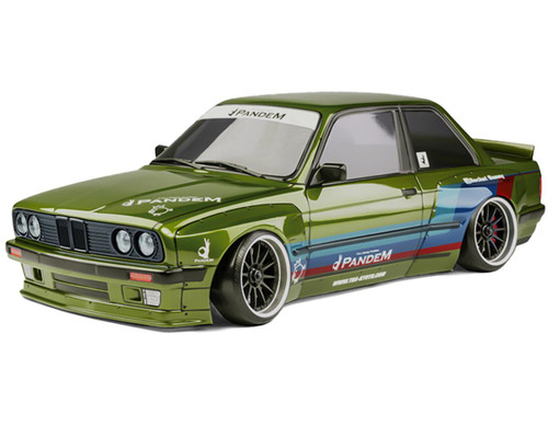 MST Pandem E30 Rocket Bunny Drift Body Clear Small Addictions RC