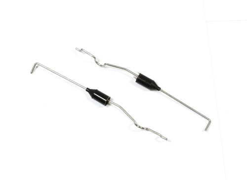 Rage RC Rudder Push Rod (2); Black Marlin MX, LightWave - Small ...