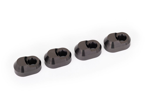 Traxxas 7743-GRAY Suspension pin retainer, 6061-T6 aluminum (gray ...
