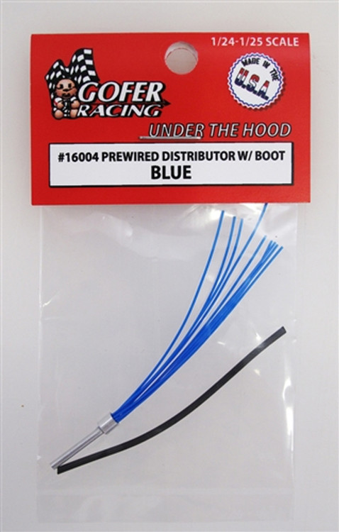 Gofer Racing Decals Prewired Distributors Blue - Small Addictions RC