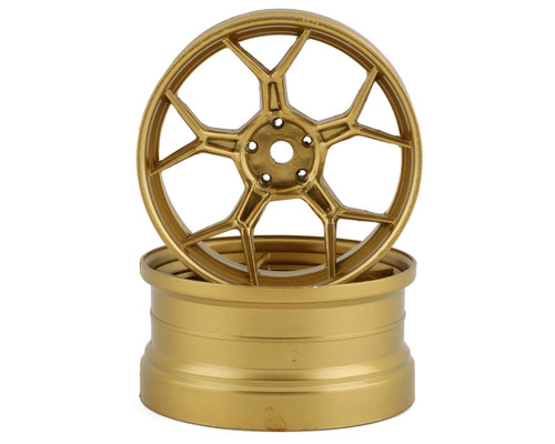 DS Racing Feathery Split Spoke Drift Rim (Gold) (2) (6mm Offset ...