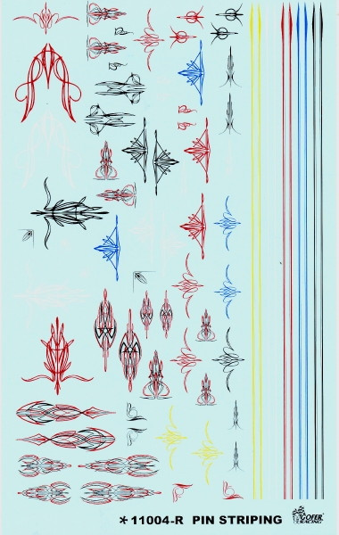 Gofer Racing Pinstriping Decal - Small Addictions RC