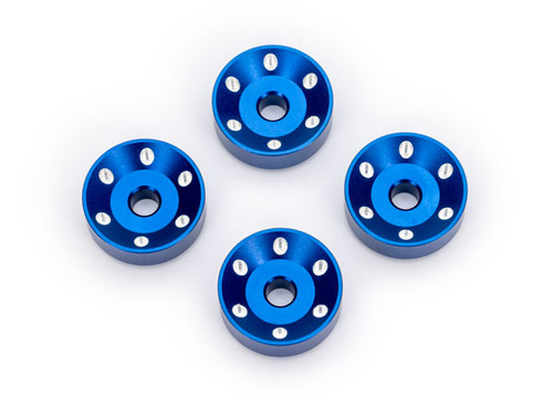 Traxxas 10257-BLUE Wheel washers, machined aluminum, blue (4) - Small ...