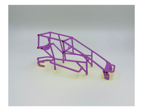 McAllister Racing Flip Cage for Midget #421, Purple - Small Addictions RC