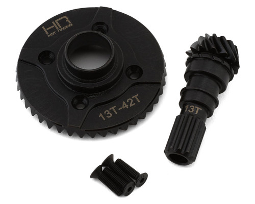 Hot Racing Steel Helical Differential Ring & Pinion Gear for Traxxas X ...