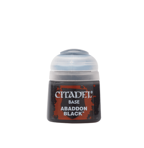 Citadel Colors 21-25 Abaddon Black Base 12ml - Small Addictions RC