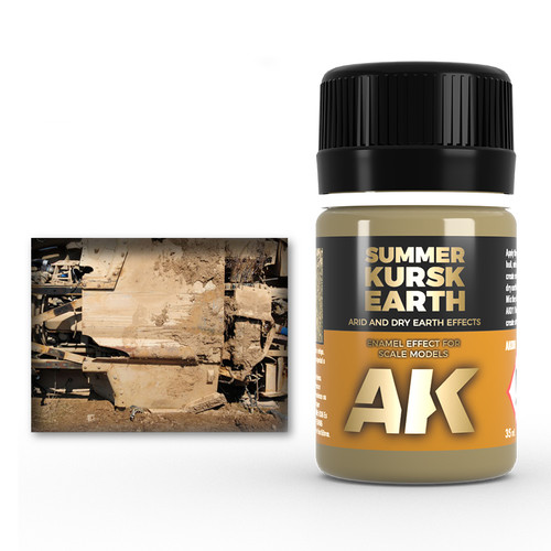 AK Interactive Summer Kursk Earth Effects - Small Addictions RC