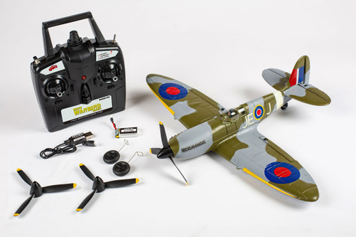 Rage RC Supermarine Spitfire Micro RTF Airplane with PASS (Pilot Assist ...