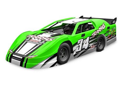Traxxas Slash Late Model BL-2s Green - Small Addictions RC