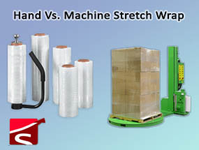 Hand Stretch Film Compared To Machine Stretch Film - Stretch Wrap Supply