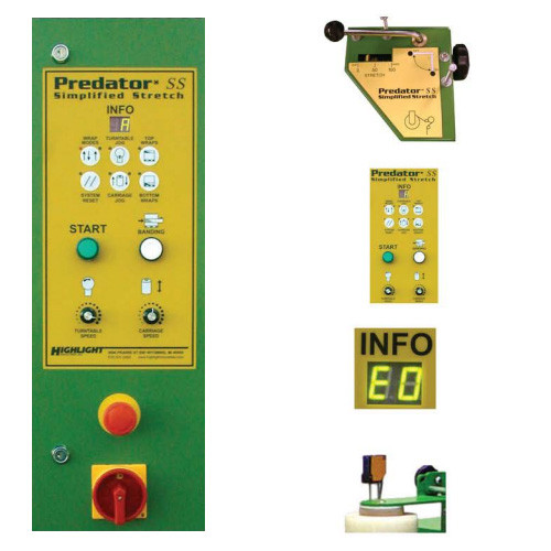 Predator Low Profile Semi Automatic Stretch Wrap Machine: 760064 ...