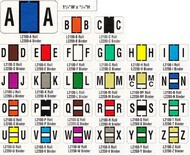 L5100-H - AmeriFile Jeter 5100 Series Compatible Alpha Labels - Letter ...