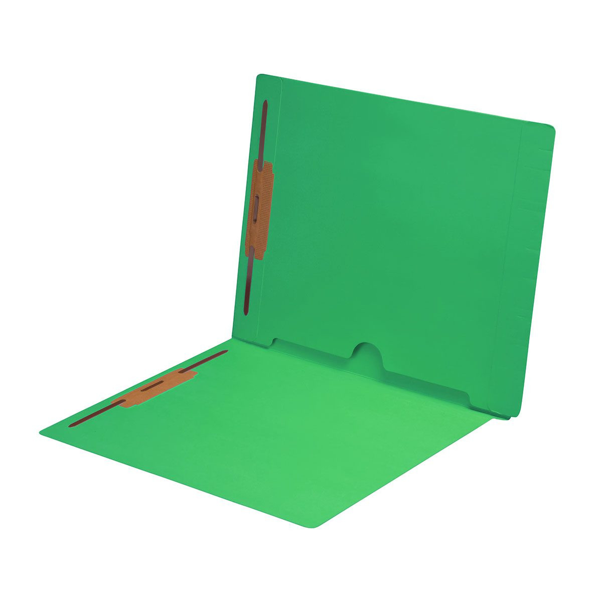 S-09019-GRE - GREEN pocket folder-inside back panel.