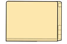 J-2269 Mini End Tab File Folder | Jeter Mini File Folder | Optometrist ...
