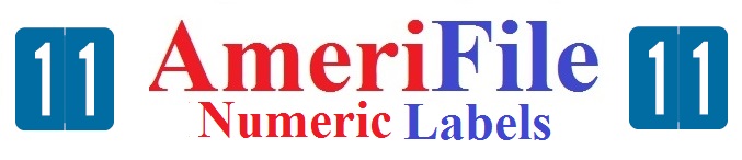 AmeriFile Numeric Labels | FilingSupplies.com