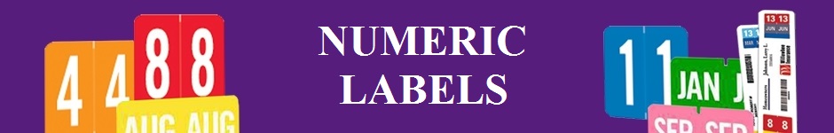Numeric Labels by FilingSupplies.com