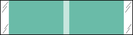 Tabbies Kardex Compatible Solid Color Designator Labels, Aqua, 3/8"H x ...