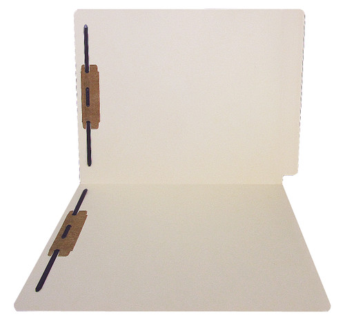 ACME Compatible Folders - 14Pt. Manila End-Tab Letter Full Cut Single ...