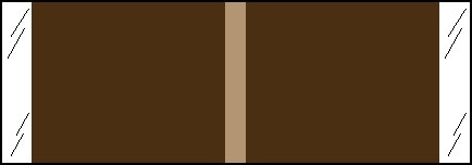 Designator Labels Col'R'Tab 1/2" Kardex Compatible BROWN - 1000/Roll ...