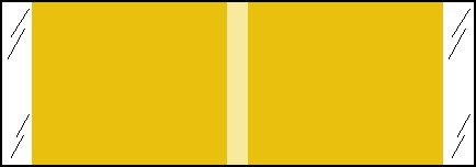 Designator Labels Col'R'Tab 1/2" Kardex Compatible TAN 53509