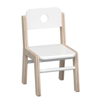 Wooden Classroom Chair Available in Four Sizes for Sturdy Seating