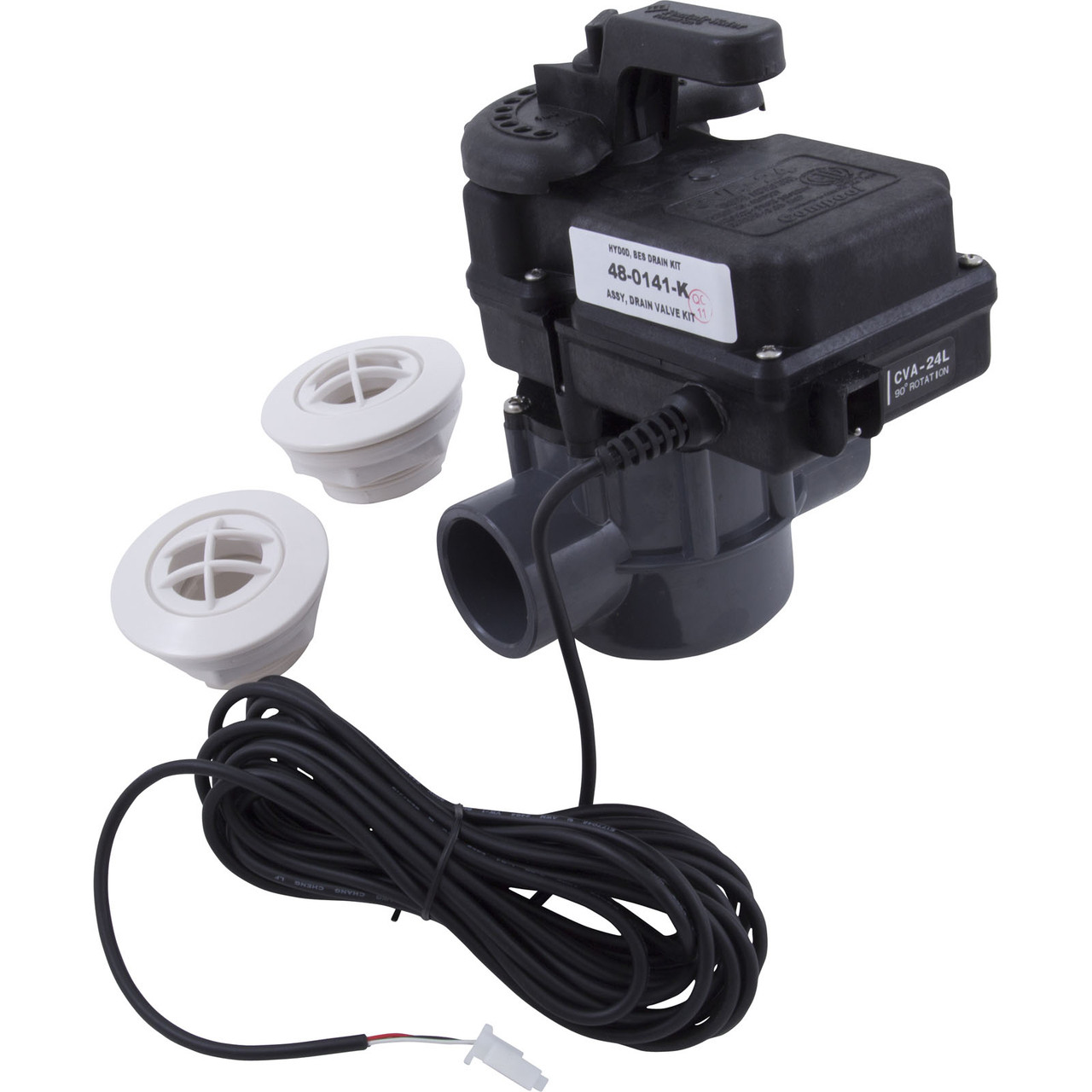 HydroQuip Baptismal Auto Drain Kit, BES-6000 and BCS6000 Systems