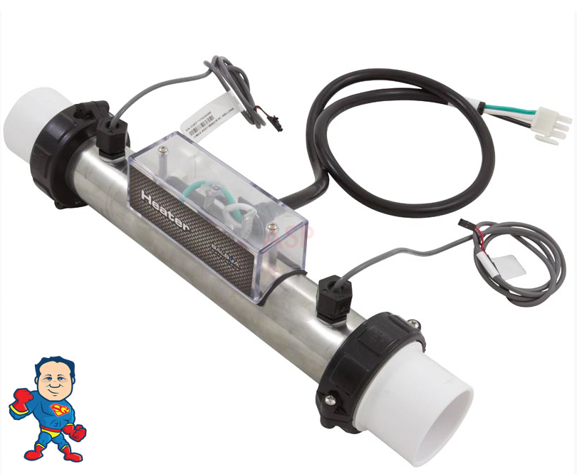 FloThru, Balboa, RS101, VS100, 10" x 2", 1.0kW, 115v, Viking, Dreammaker