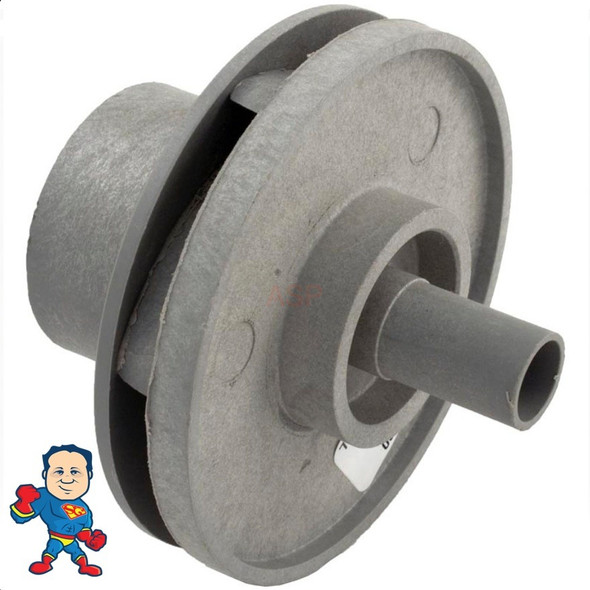 Impeller, Waterway HiFlo, Side Discharge, 2.0hp, Hi-Flo Hi Flo