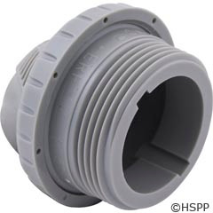 Inlet Fitting, Infusion Venturi, 1-1/2"mpt, White Swimming Pool Heater